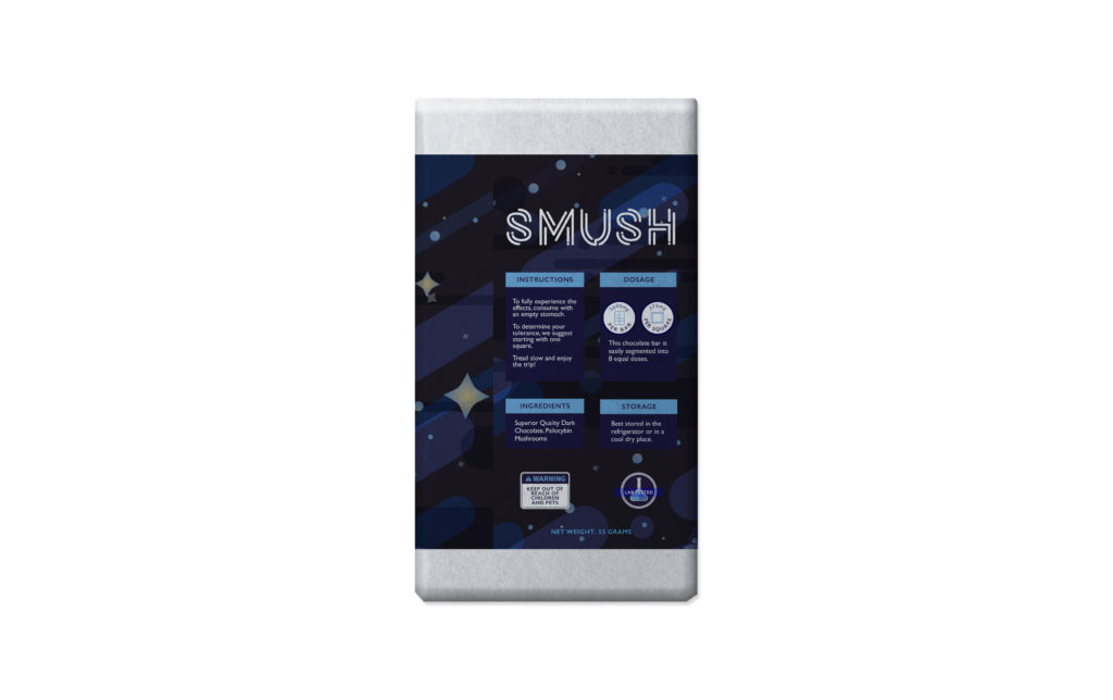 Smush Mushroom Chocolate Bars | Buy Smush Chocolates | Kush Station