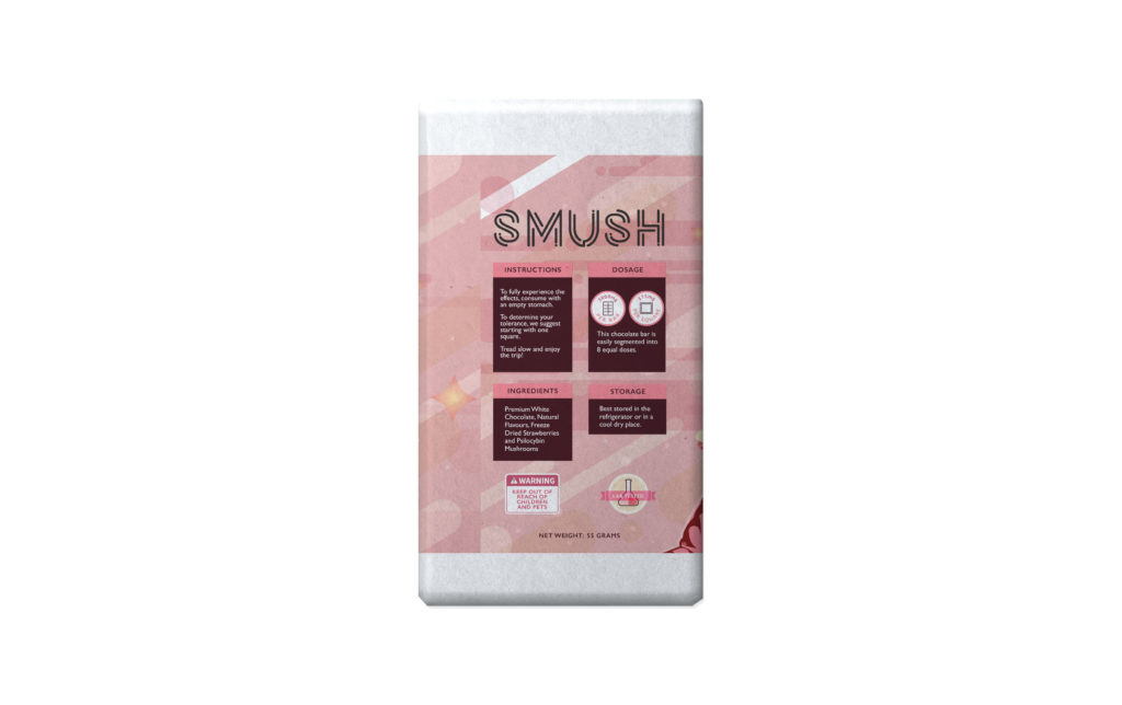 Smush Mushroom Chocolate Bars | Buy Smush Chocolates | Kush Station